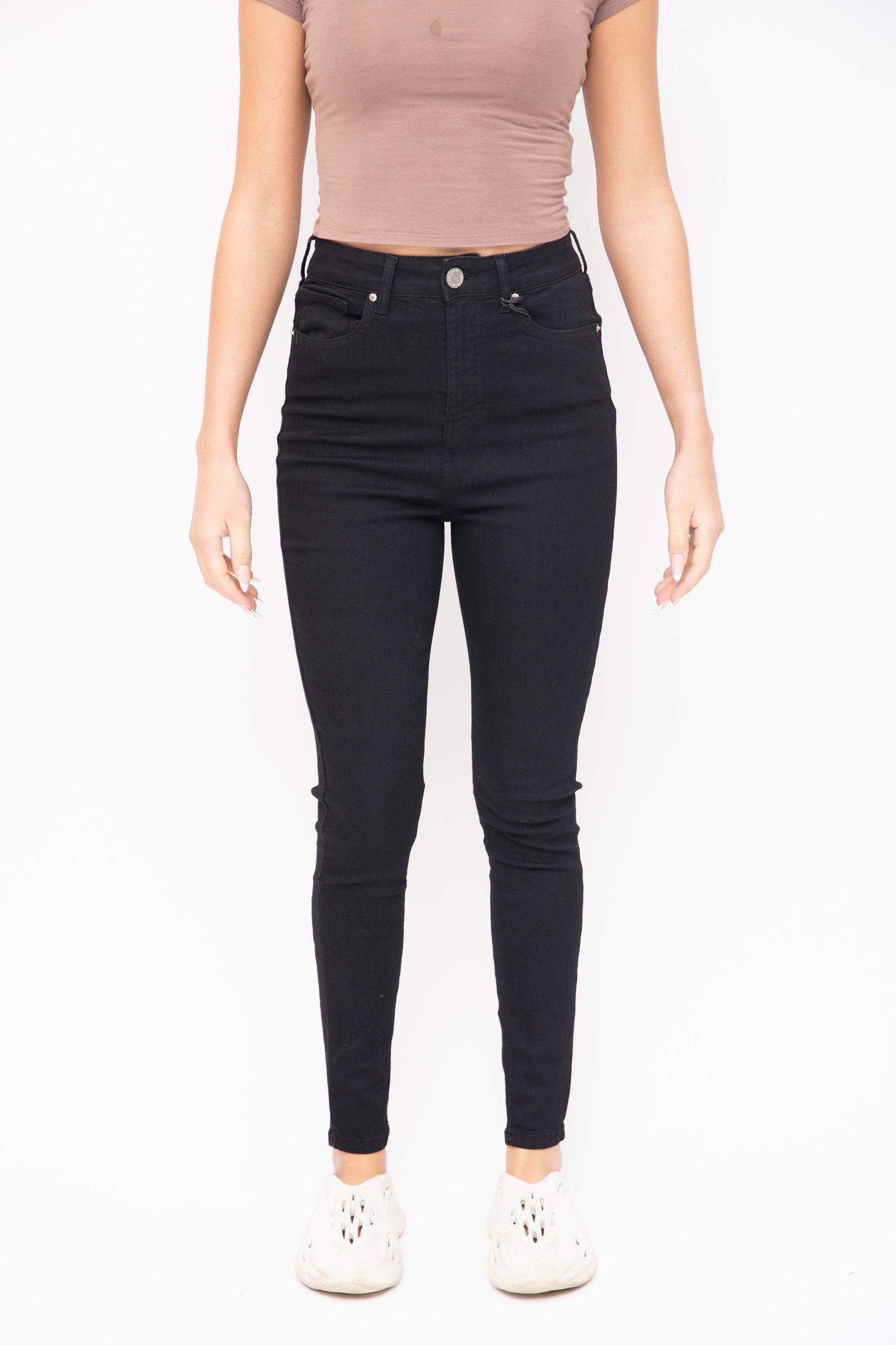 Just Organic Ava Jeans - Black – brandsfornothing